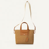 Daley Mini Personalised Canvas Leather Tote Bag – Rever Leather Goods
